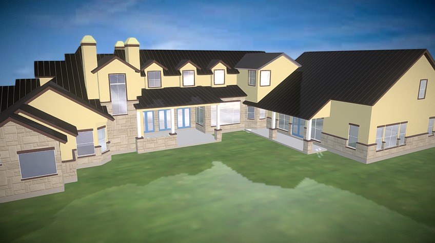 Spencer Residence - 360 spin model of 3D house - 3D model by ...