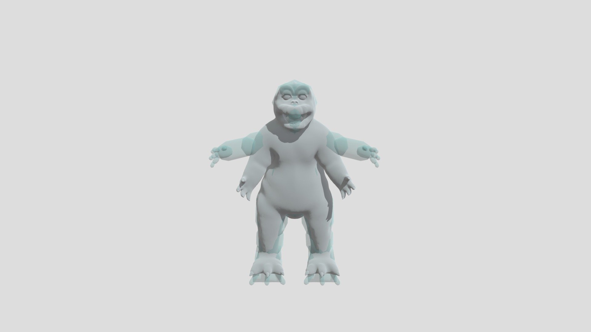 Minilla Hello - Download Free 3D model by Cameraman (@wannoischool01 ...