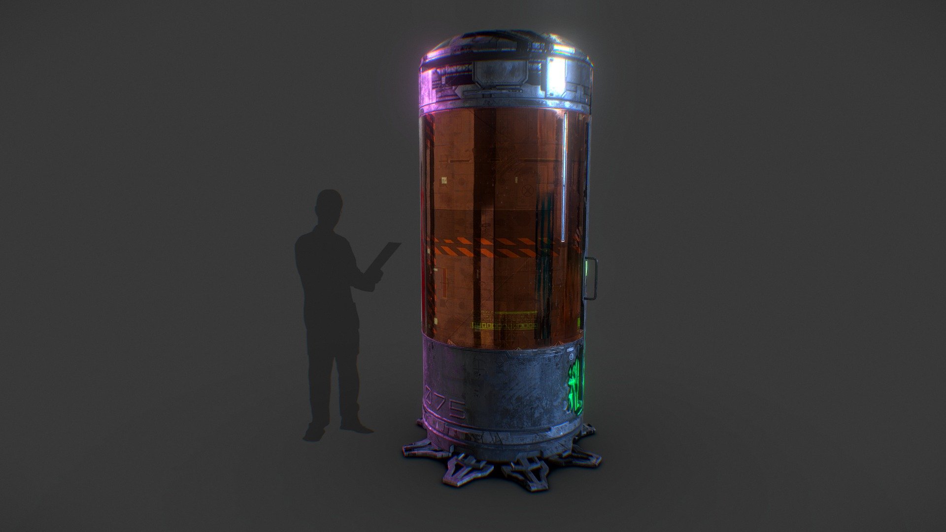 Cryostasis Chamber - Download Free 3D model by re1monsen [a57dd7c ...