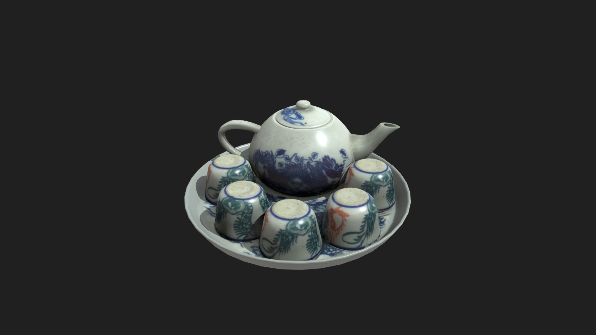 Tea pot - 3D model by HHieu Nguyen (@hencaihe2) [a57ded7] - Sketchfab