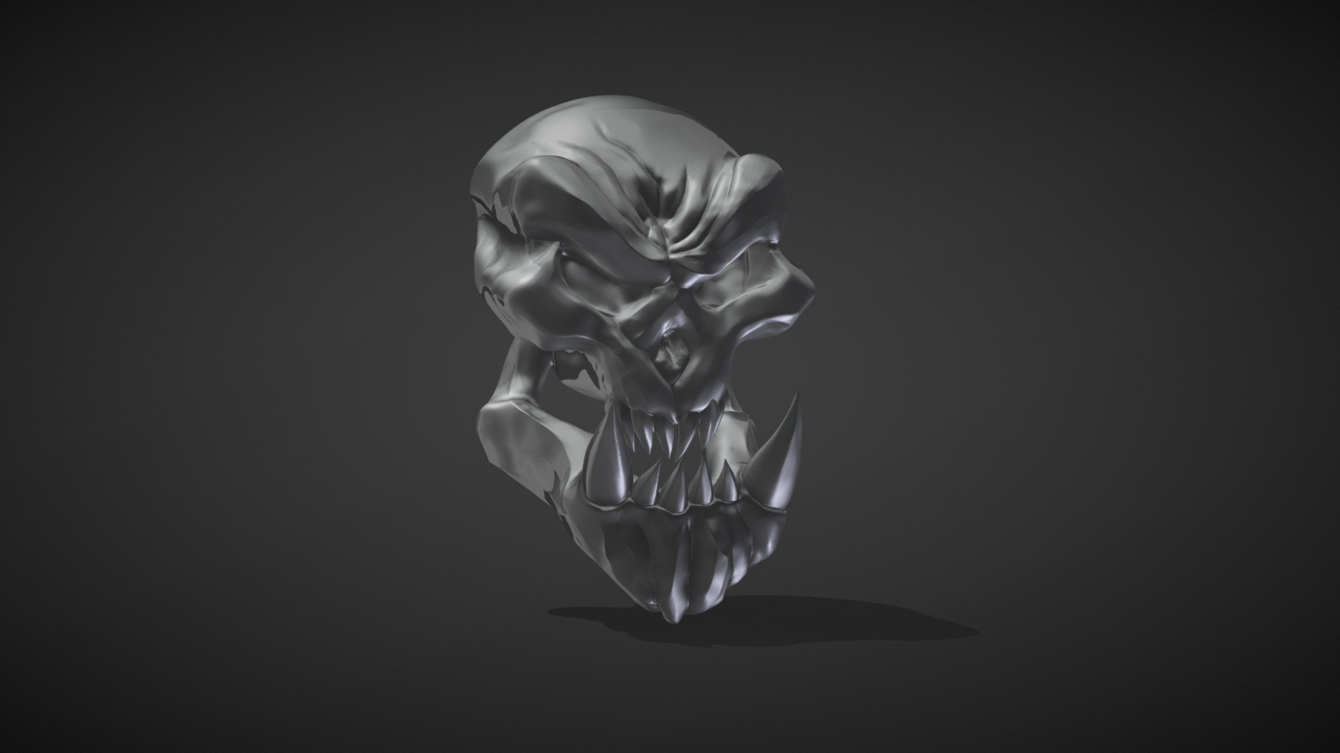 Calavera primer modelado - 3D model by Onikle (@davionicle20) [a57dffc ...
