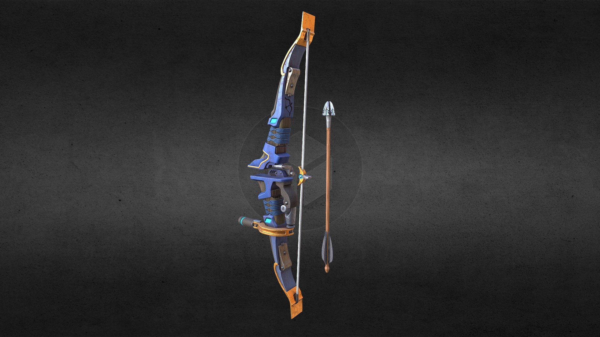Hanzo's Storm Bow From Overwatch - Download Free 3D model by Christian ...