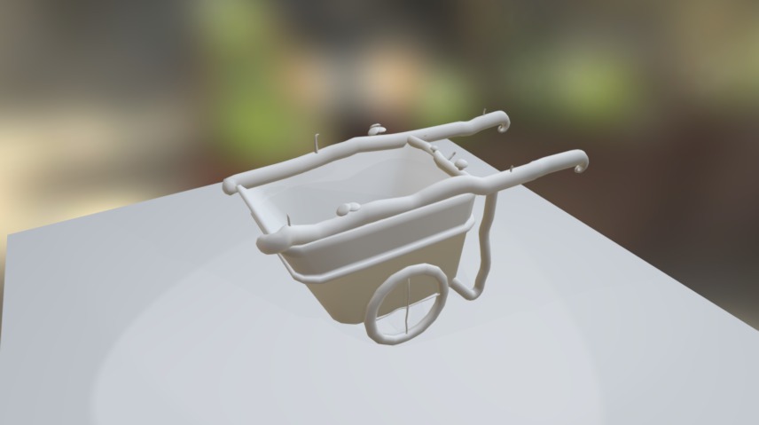 Charrette organique - 3D model by Desire [a583819] - Sketchfab