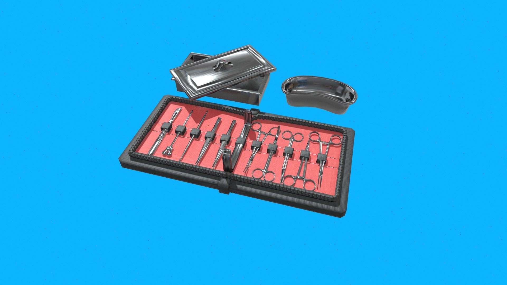 Dissection tool kit Game Asset - Buy Royalty Free 3D model by 3D Chop ...