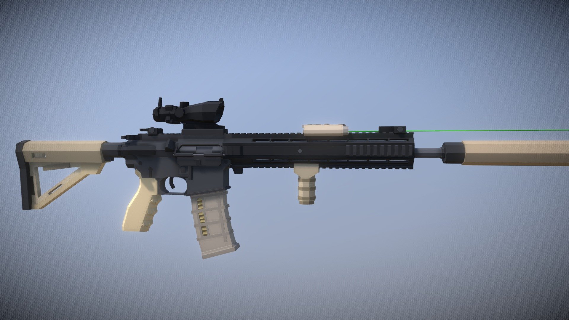 L119A2 - 3D model by lt.tse (@lttse) [a5863c0] - Sketchfab