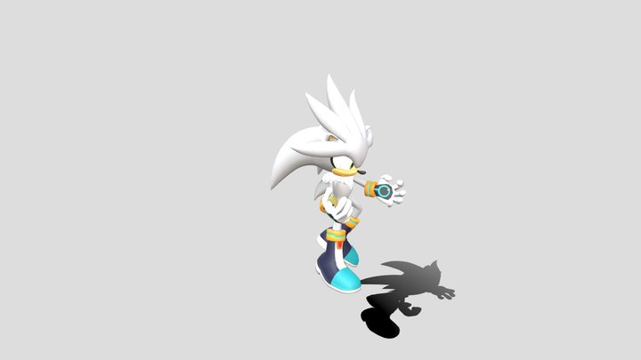 Silver the hedgehog fan (@Minecraft_Axolotl_Girl) - Sketchfab