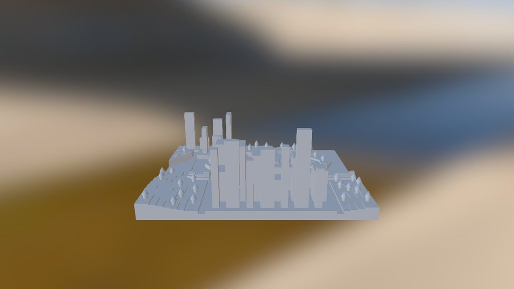 City - Download Free 3D model by kpk3 [a588acb] - Sketchfab