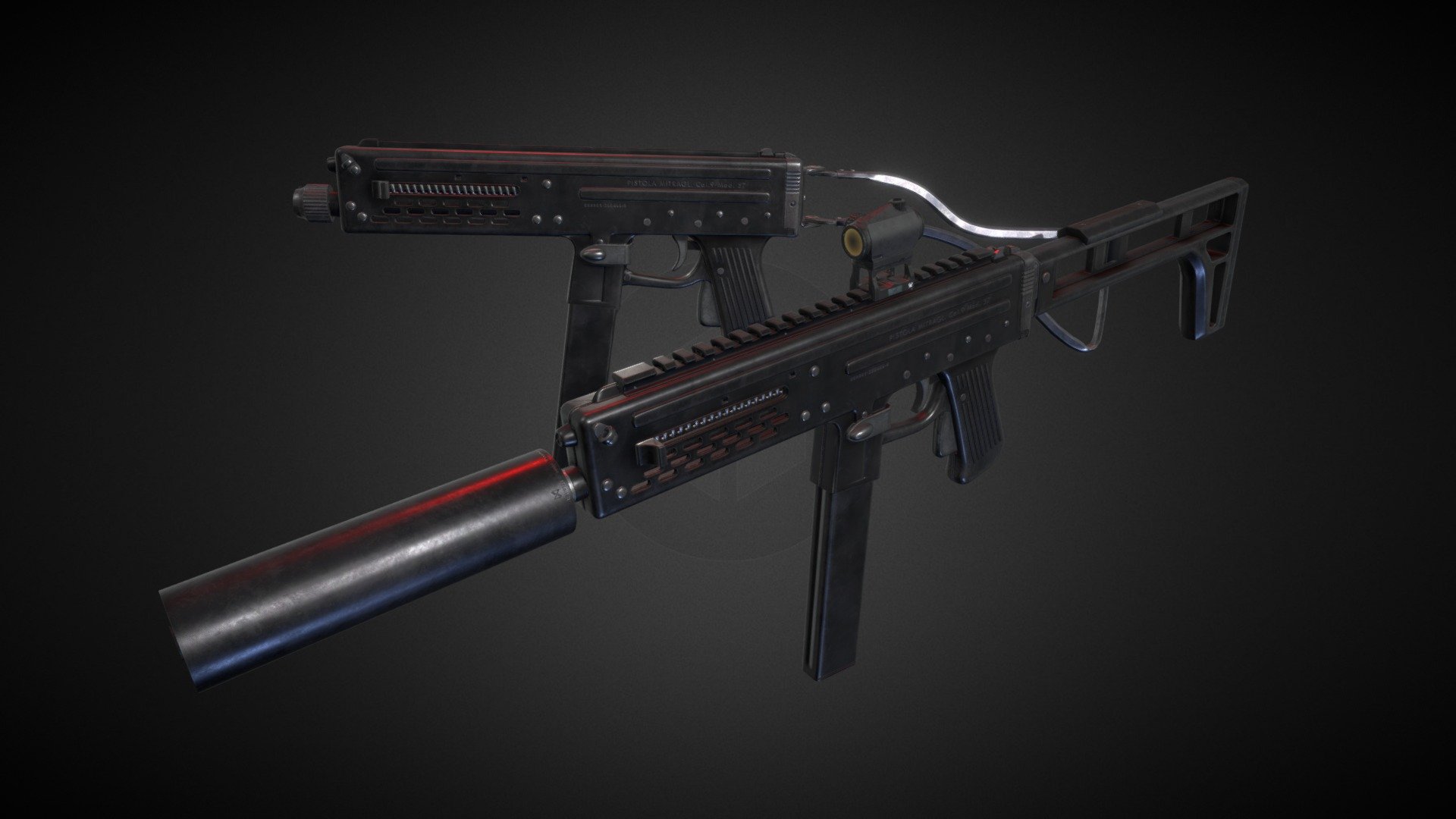 Franchi LF-57 - Buy Royalty Free 3D model by Akinaro [a588fd1 ...