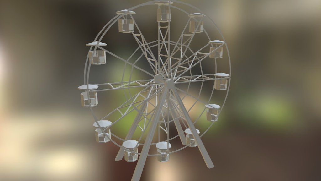 Ferris Wheel [WIP] - 3D model by LagunaX1 [a5894ef] - Sketchfab