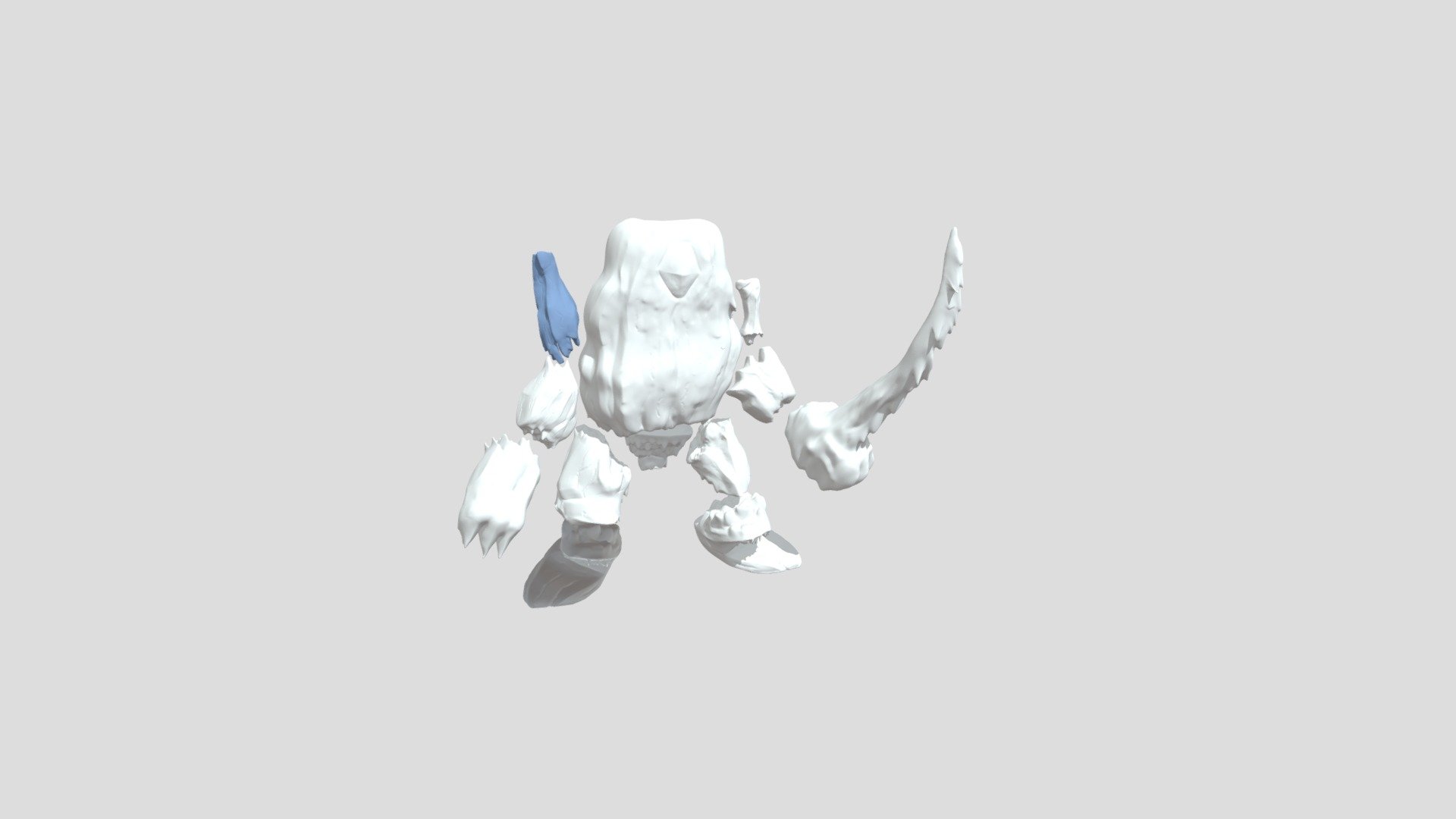 Ice Monster - 3D model by Kyle Valadez (@kav17a) [a58aa38] - Sketchfab