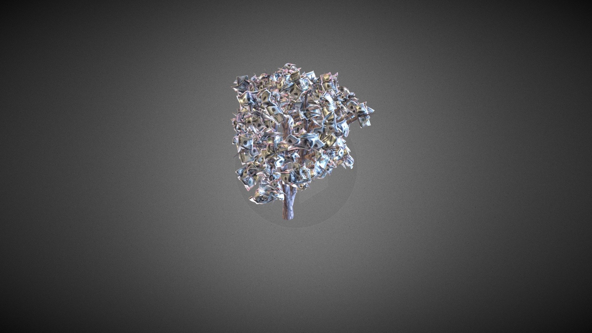Money Tree - 3D model by TQuick [a58b269] - Sketchfab