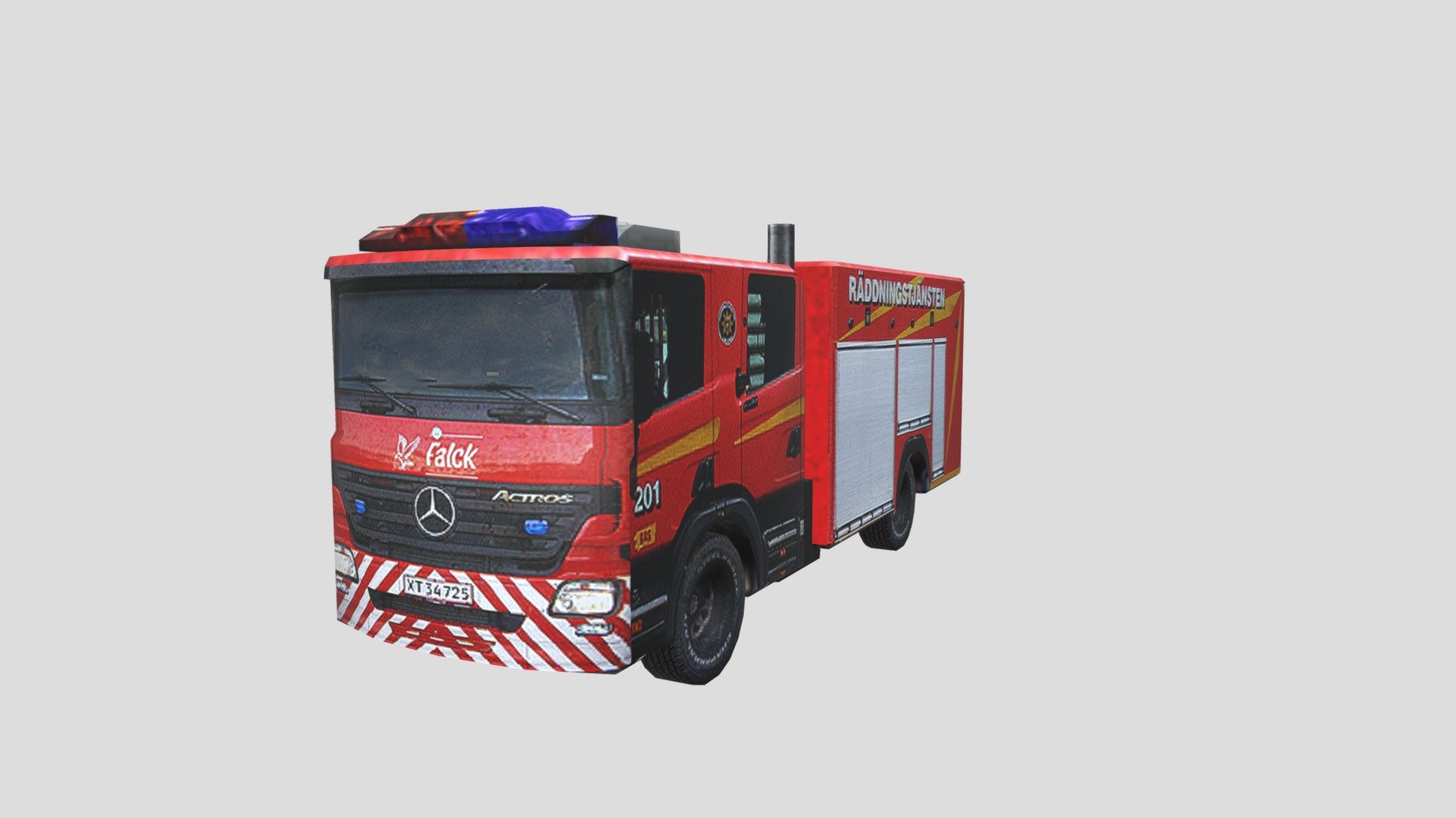 Fire Engine - Download Free 3D model by LEON elenaisakova248 ...