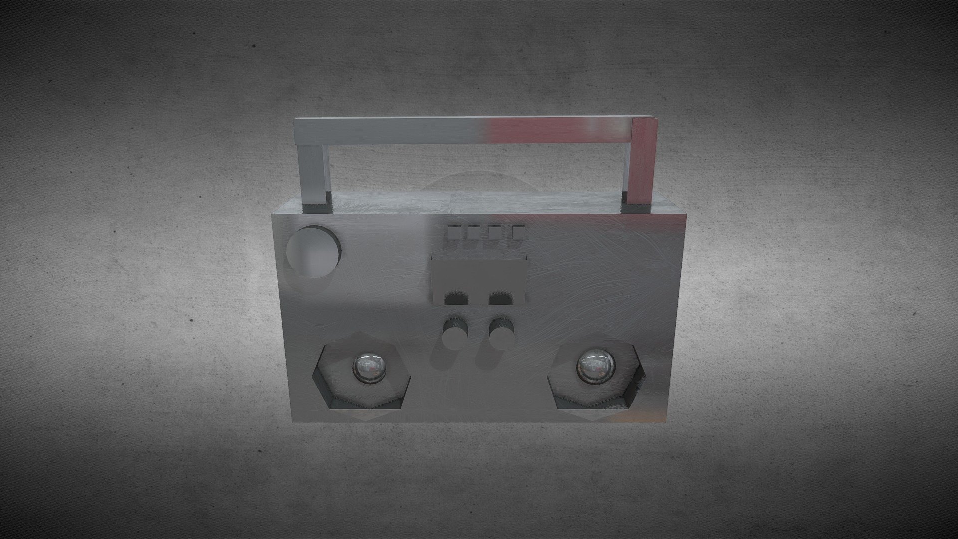 BOOM BOX - 3D model by Nova_Brit123 [a58dfe4] - Sketchfab