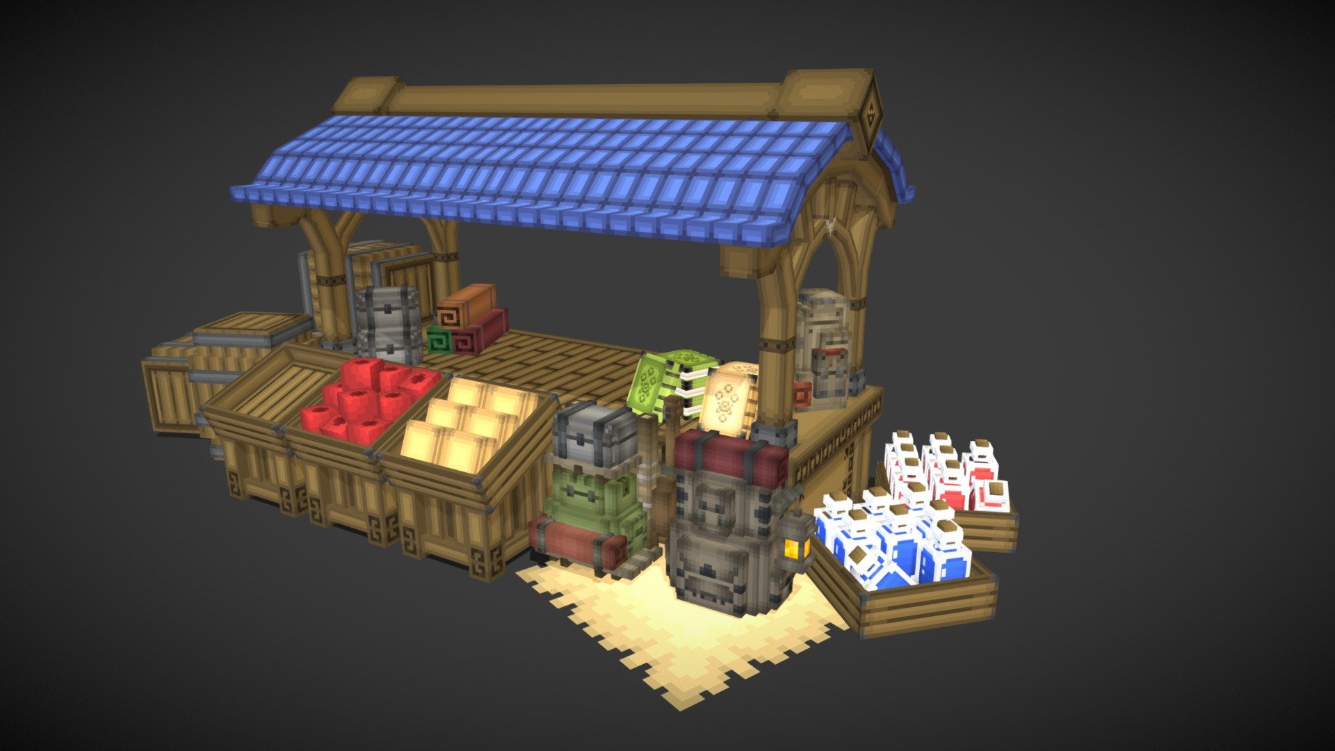 Store - 3D model by Mr.Cat (@MoneYPE) [a58e100] - Sketchfab