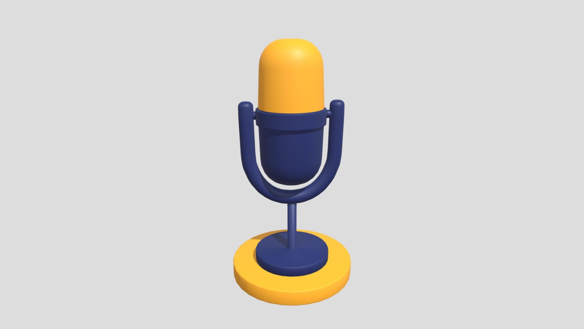 Microphone - 3D model by saynur [a58f2d8] - Sketchfab