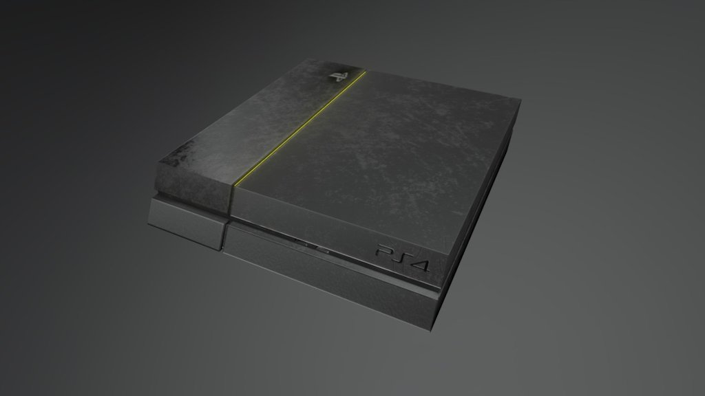PS4 Model - 3D model by Andrew Booth 3D (@artboom) [a591751] - Sketchfab