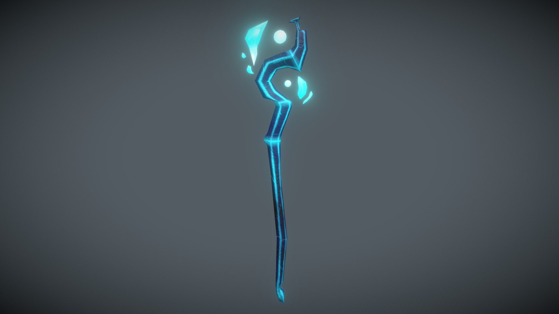 Crystal Staff - Download Free 3D model by StalemateZ [a5918cf] - Sketchfab