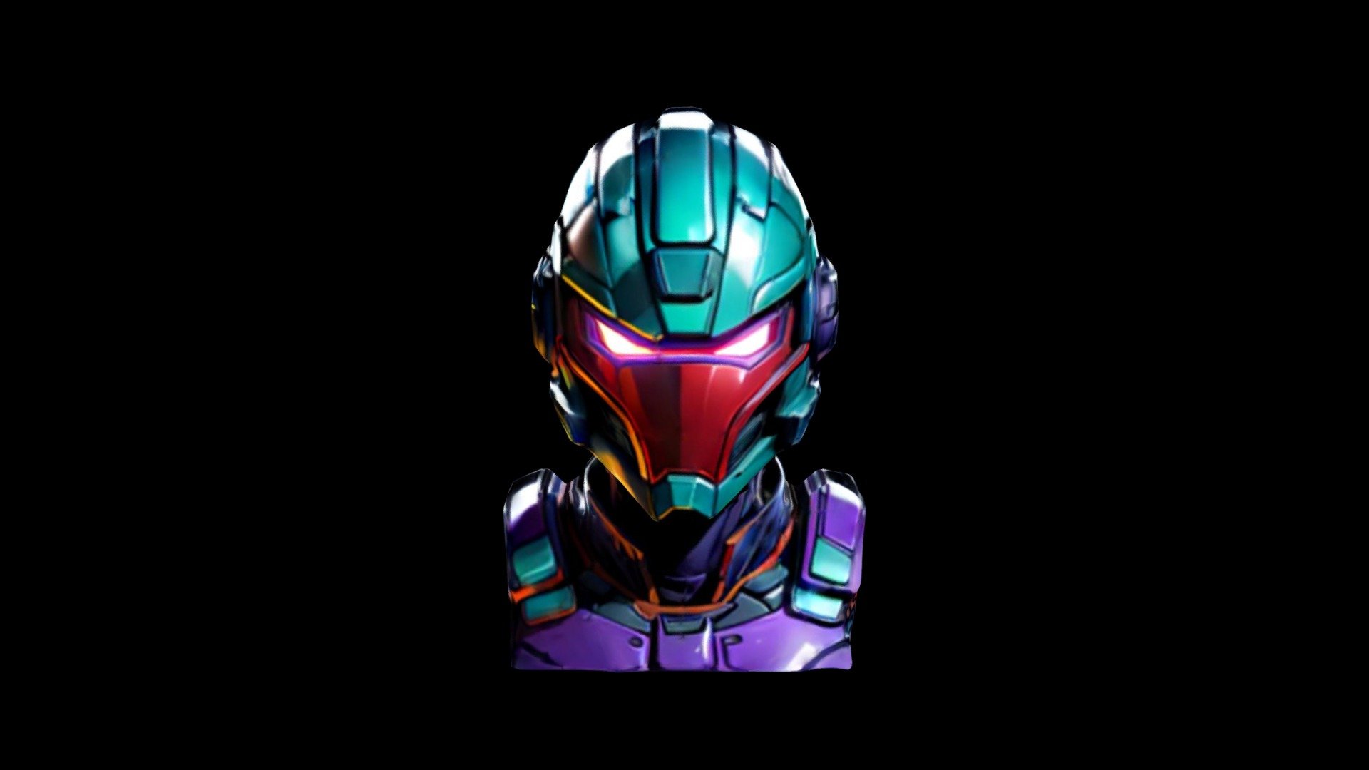 The image features a close-up of a helmeted char - Download Free 3D ...