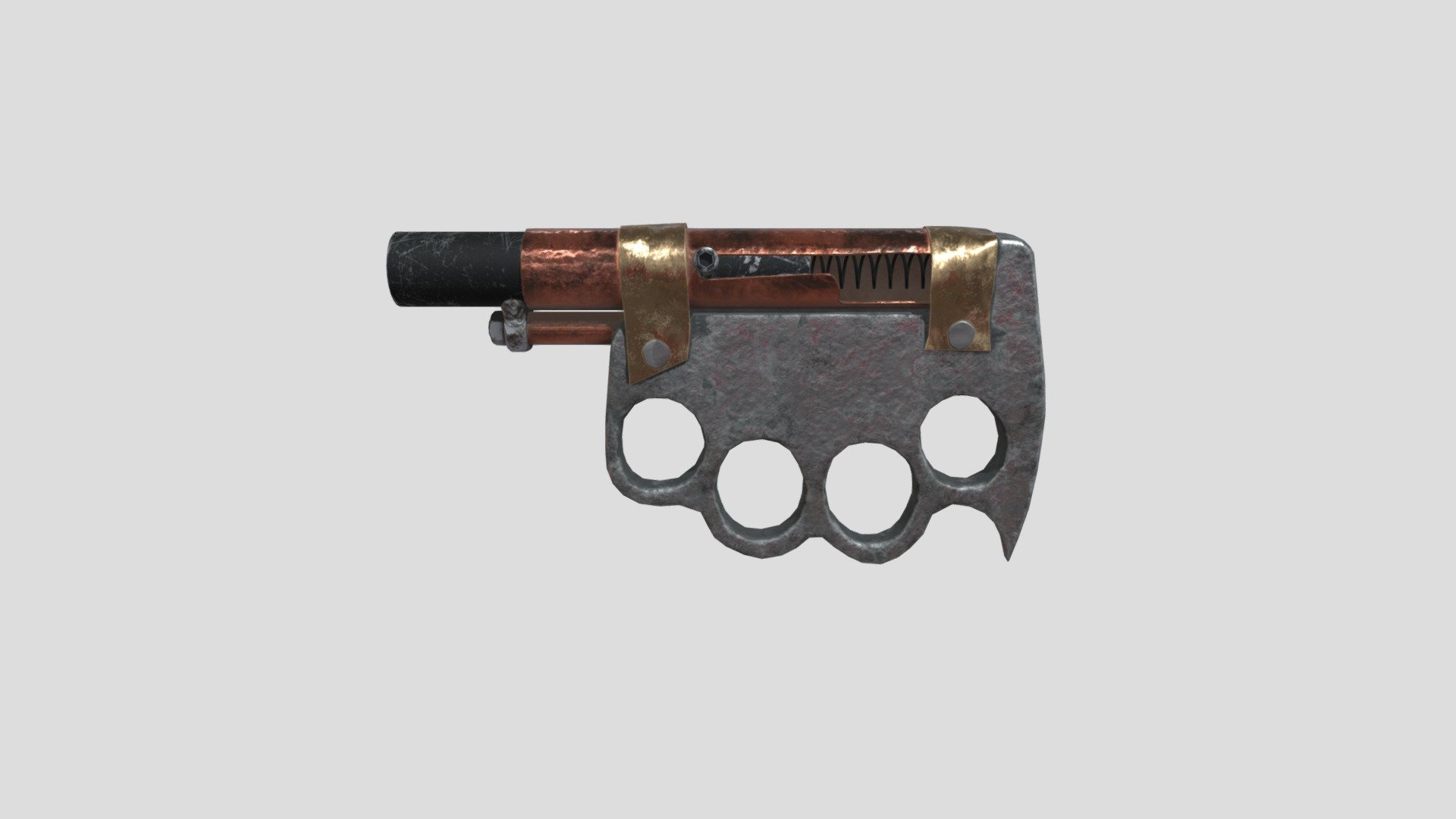 Homemade weapons of the 80-90s. - 3D model by Alexandr (@shapovalov ...