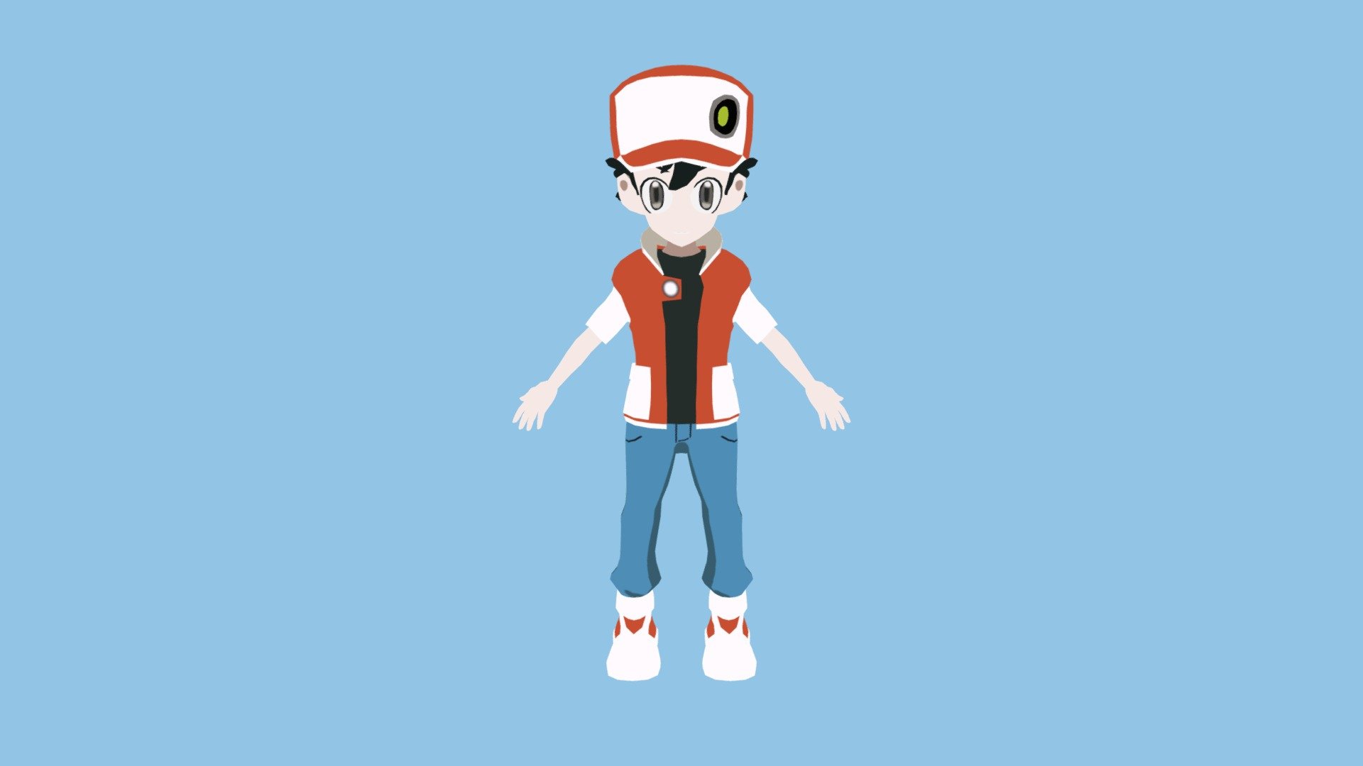 Red - 3D model by fossyl [a593496] - Sketchfab