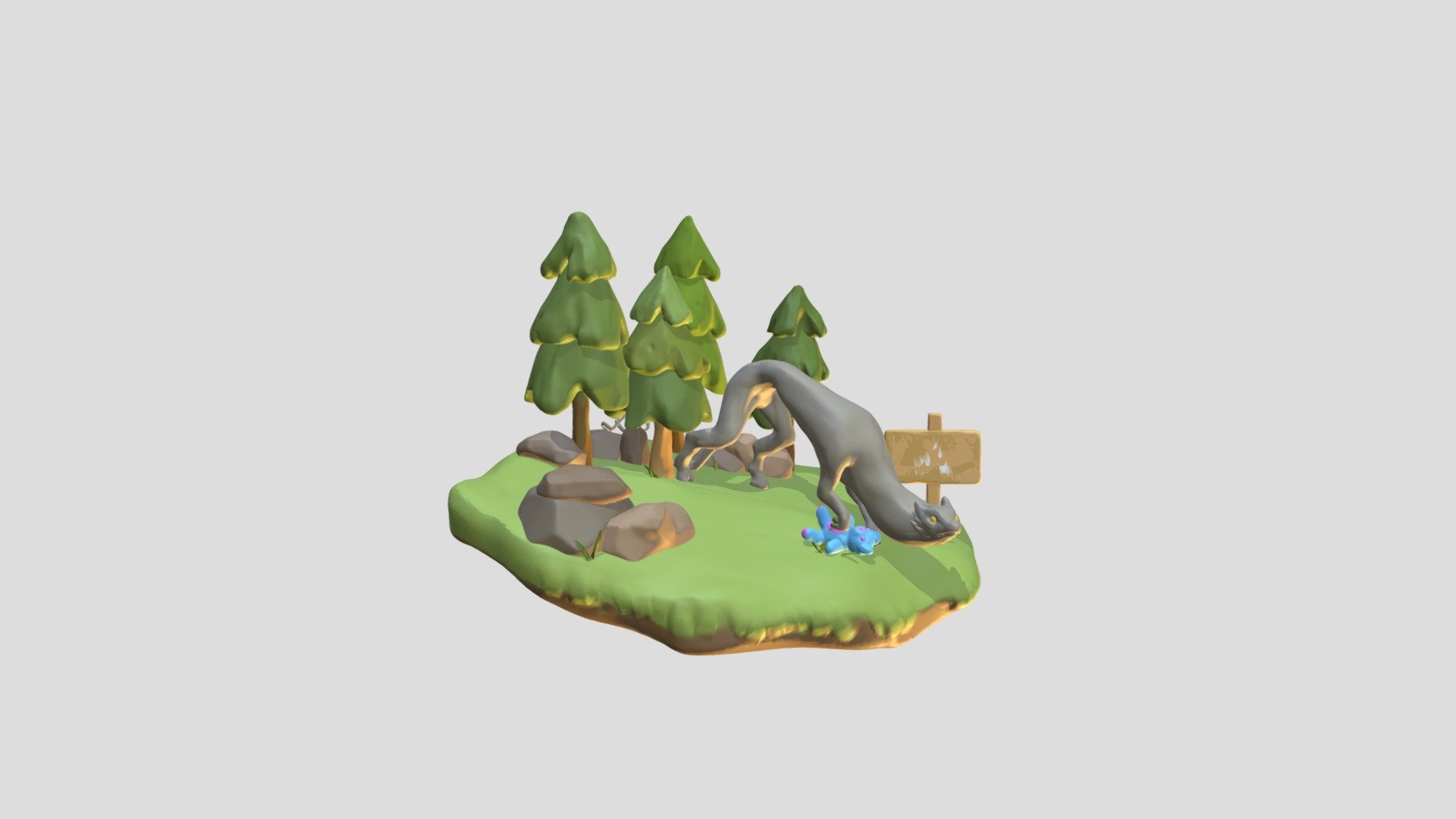 Camp Ground - 3D model by abullwin [a5946ab] - Sketchfab
