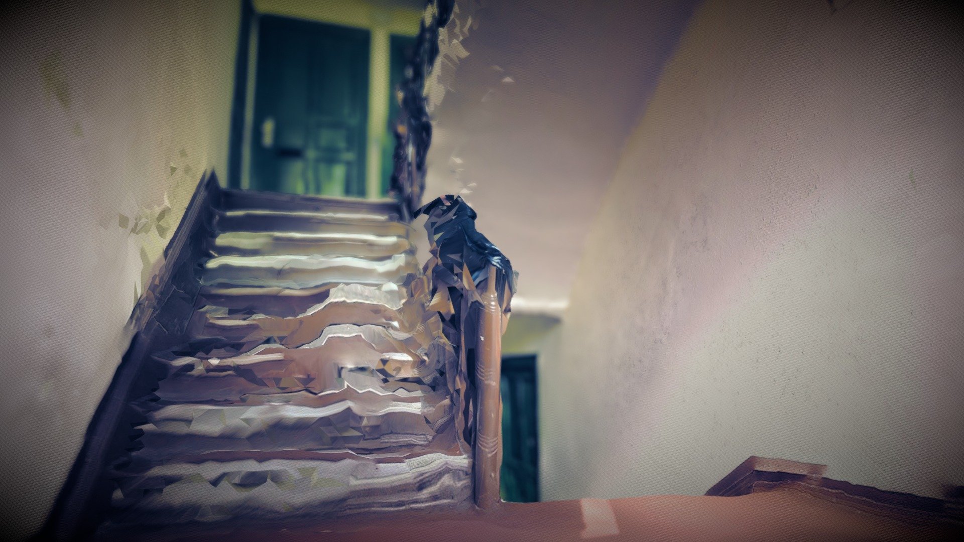LIDAR Scan with Iphone of my staircase - 3D model by pixler.berlin ...