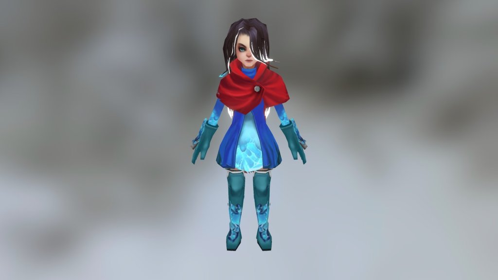 Ice Maiden - 3D model by mk2kondratowicz [a596194] - Sketchfab