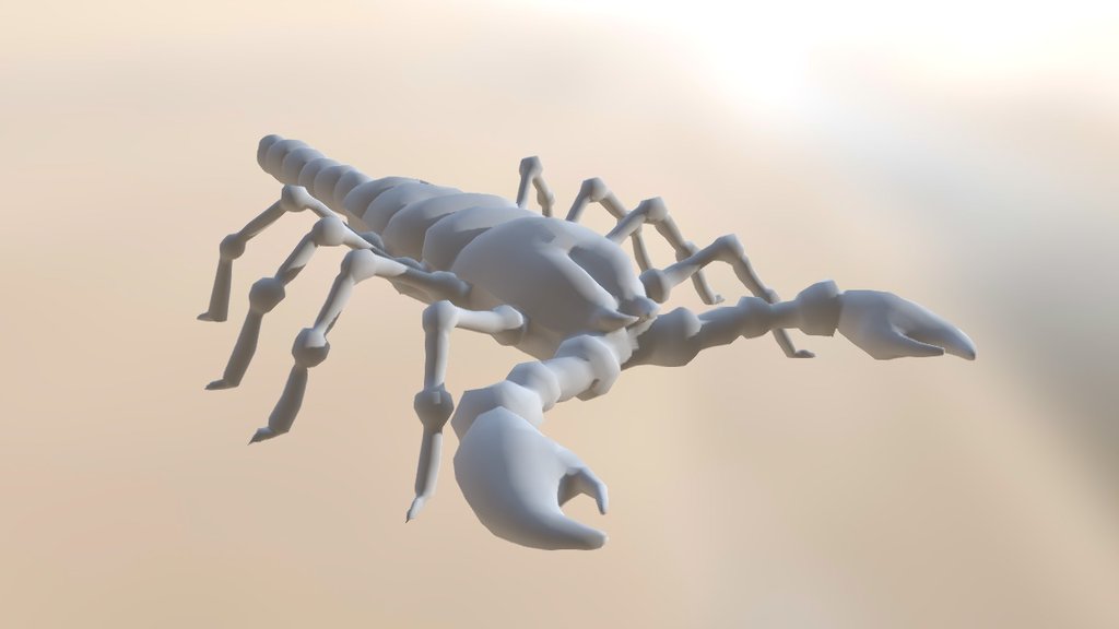 Scorpion - 3D model by Gio Coutinho (@rcouti20) [a5961ee] - Sketchfab