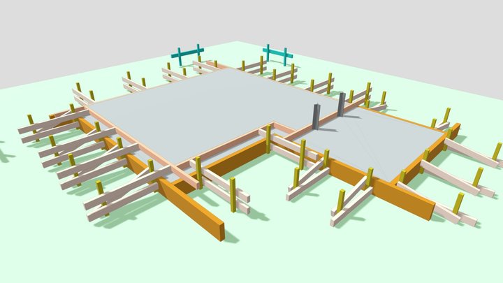 Formwork 3D models - Sketchfab
