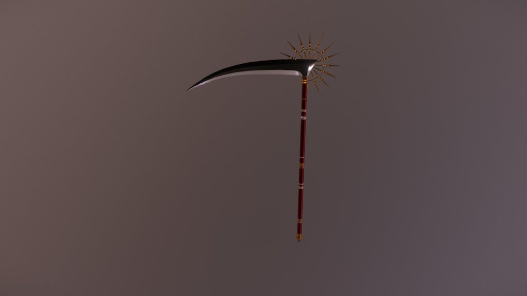 Sun Scythe - 3D model by ryume [a5978b7] - Sketchfab