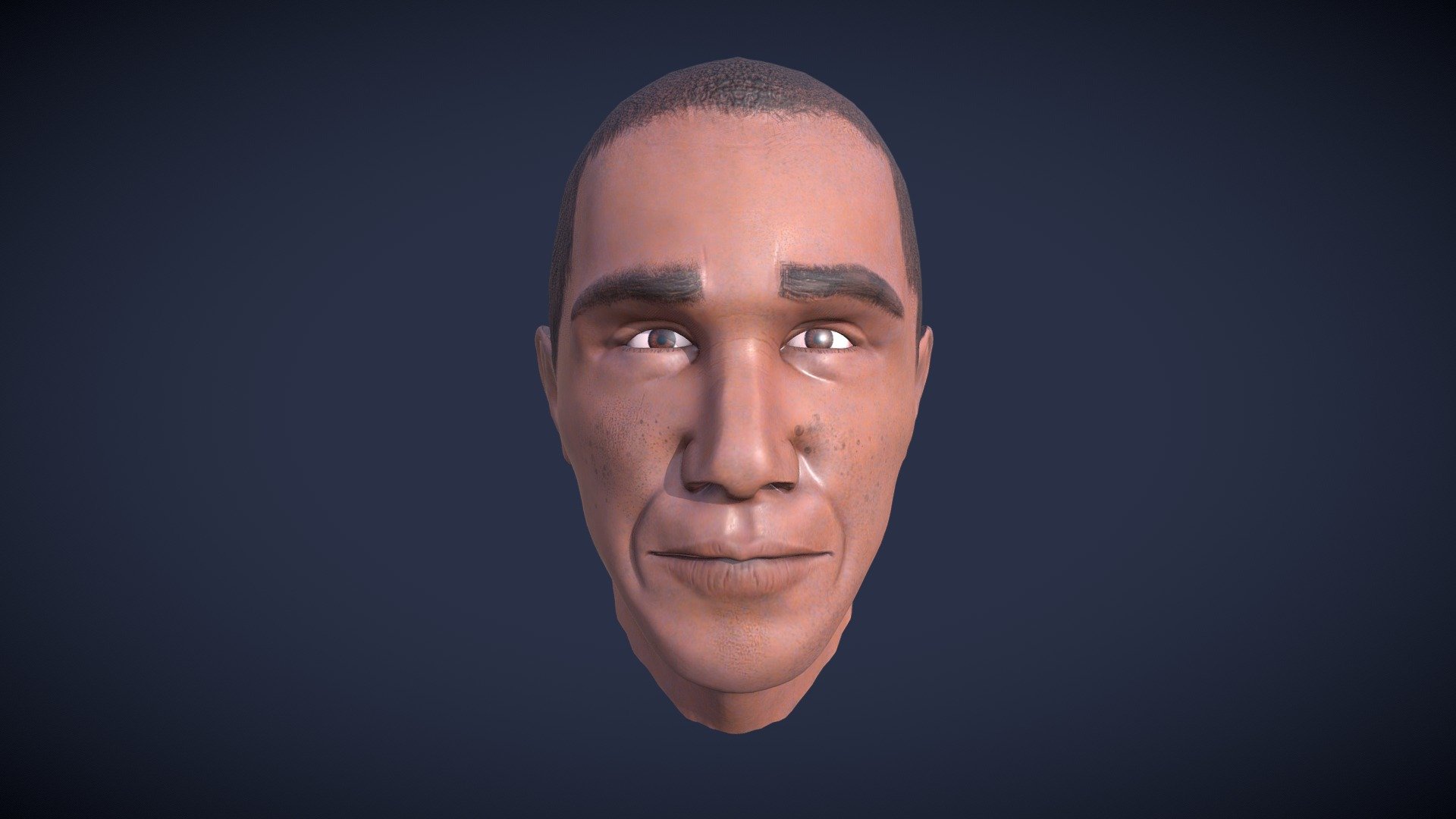Barack Obama - Download Free 3D model by PThomas00 [a598a9b] - Sketchfab