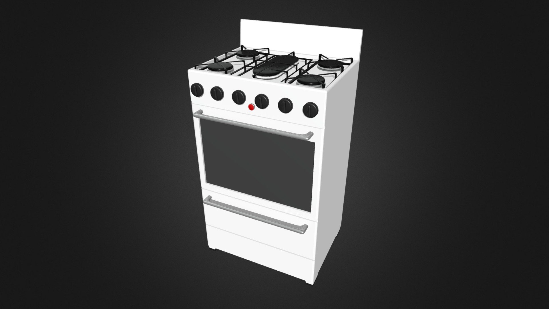 Minimalist Stove - Download Free 3D model by ElOsitoAzul [a59b3dc ...