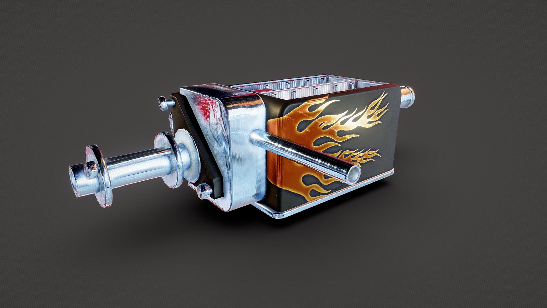 Toastergun: Hotrod - 3D model by Oniros [a59b960] - Sketchfab