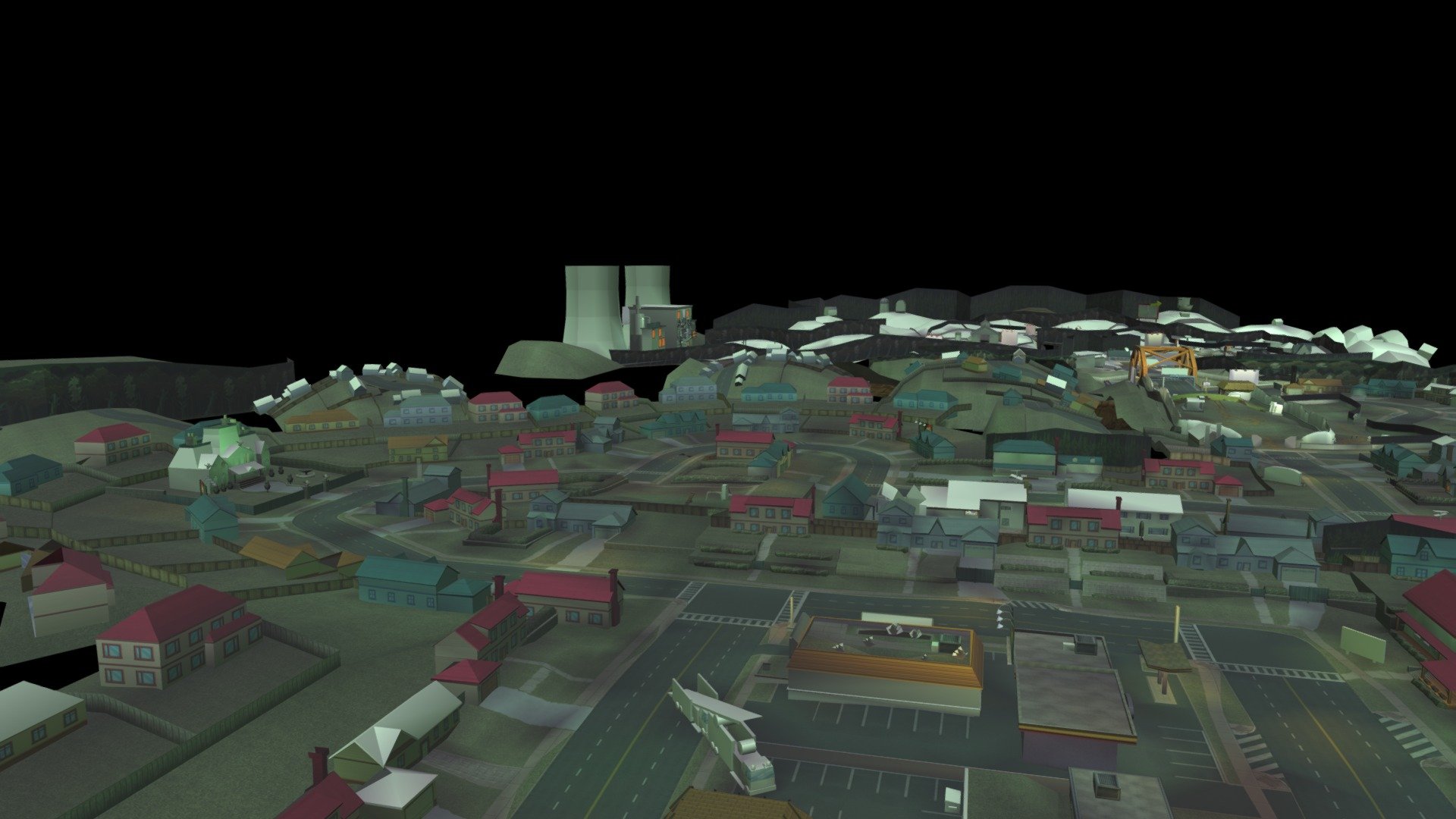simpsons hit and run level 7 - Download Free 3D model by ...