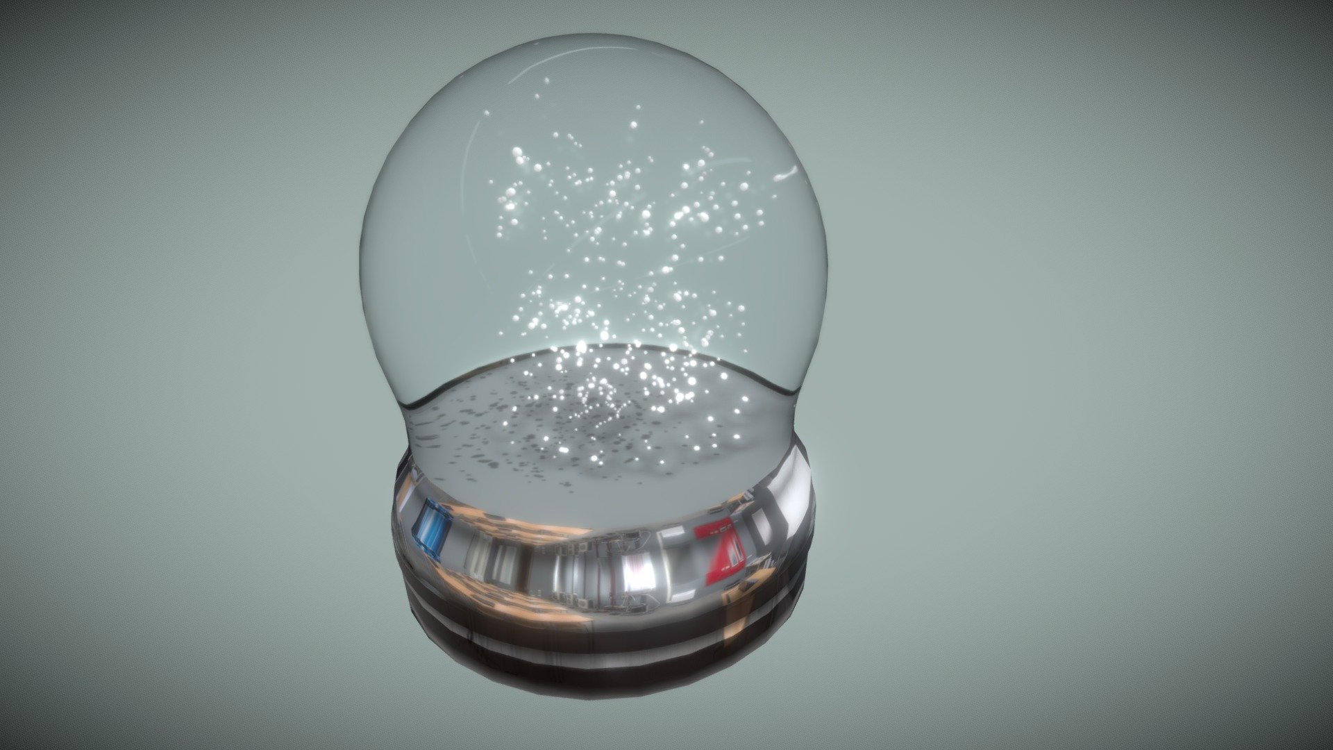 snow christmas ball - Download Free 3D model by vicente betoret ferrero ...
