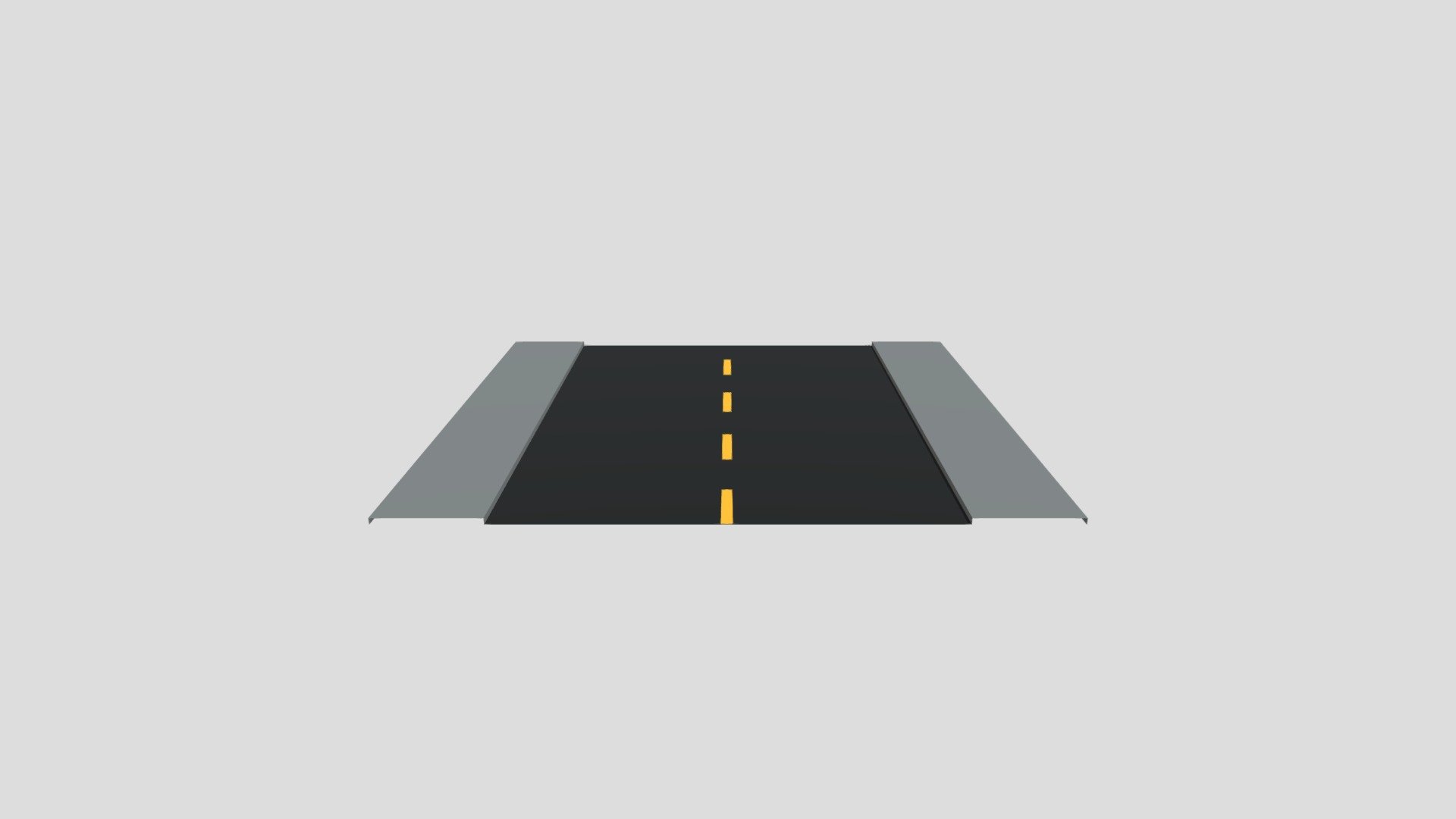 Road Segment - 3D model by ColinCharleson [a5a0231] - Sketchfab