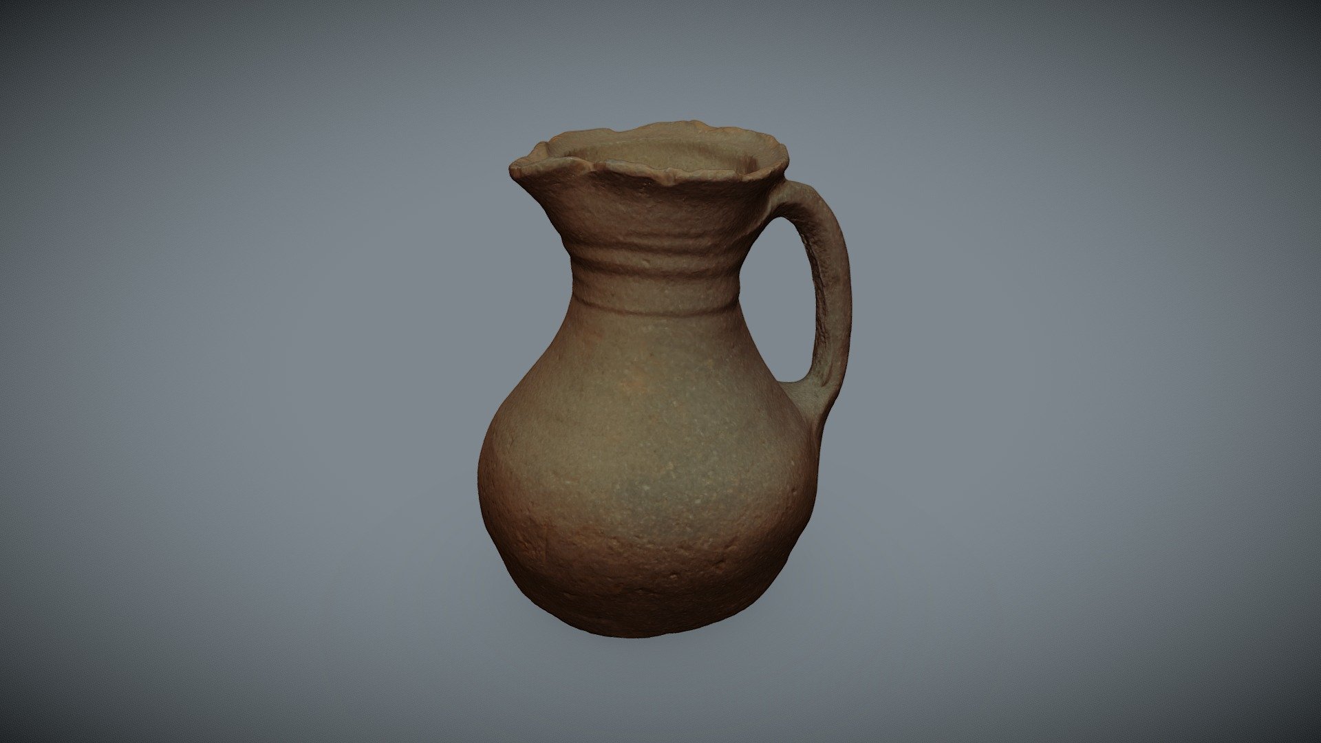 Medieval jug from St Levan Chapel - 3D model by Penwith Landscape ...