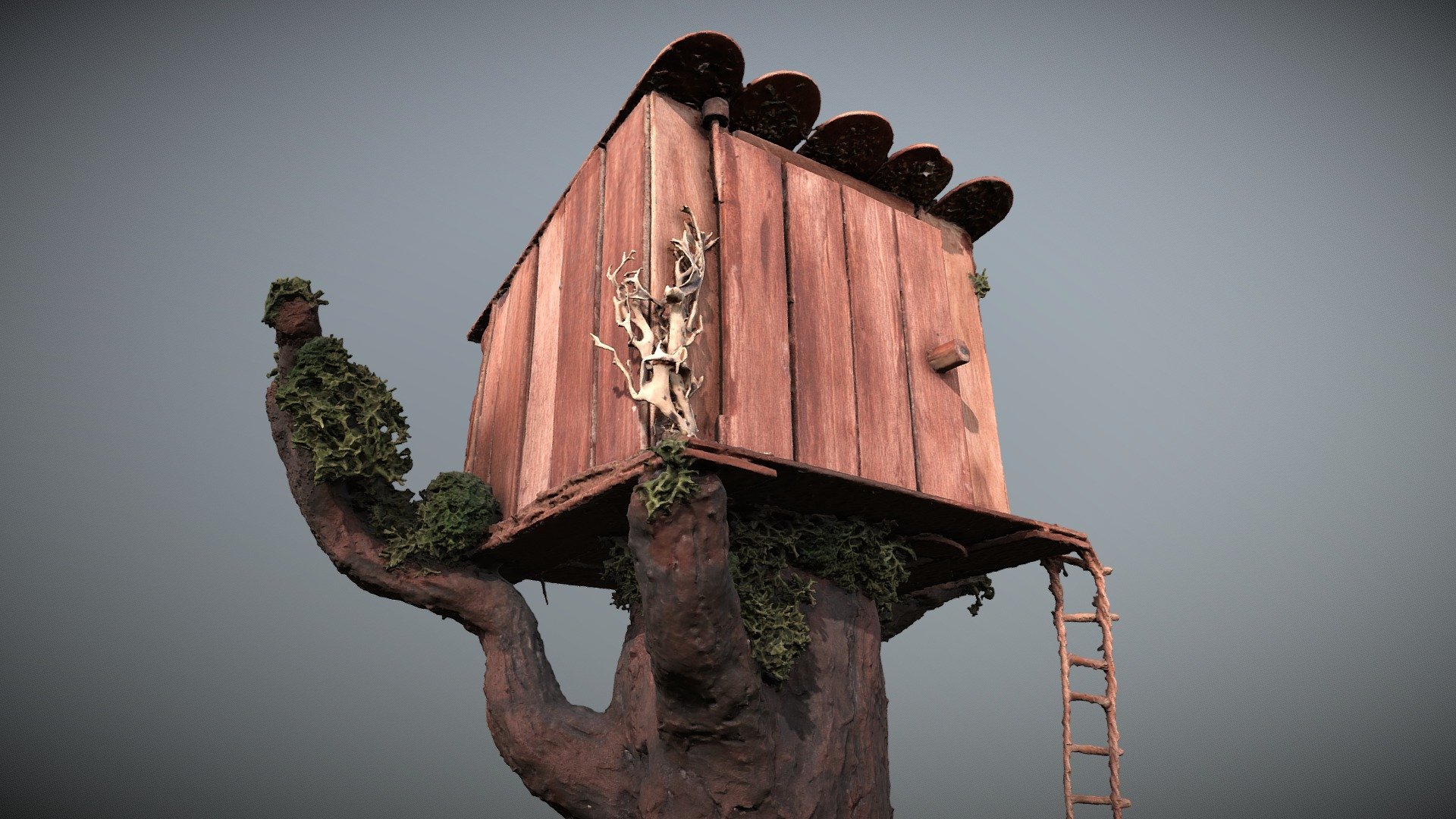 Treehouse - Real model - Buy Royalty Free 3D model by DAVANO [a5a29ac] - Sketchfab Store