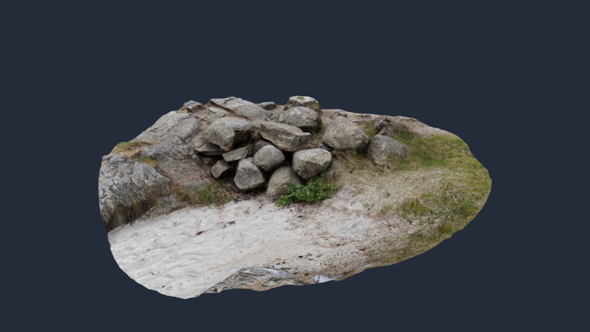 Big Round Rocks Pile - Download Free 3D model by 3DLandskap.no ...