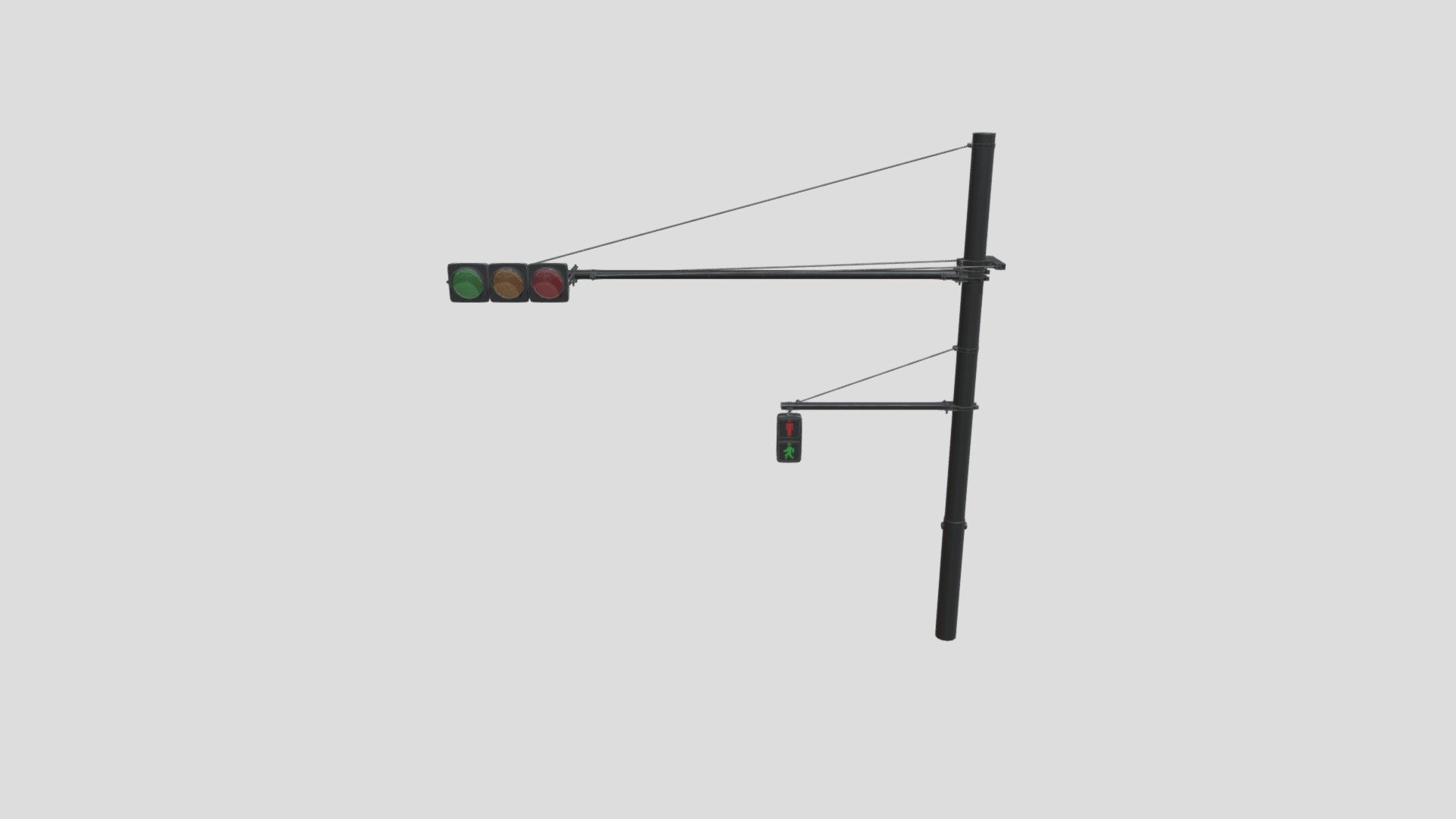 Trafficlight_modern - 3D model by mintchocogreentea [a5a4a36] - Sketchfab