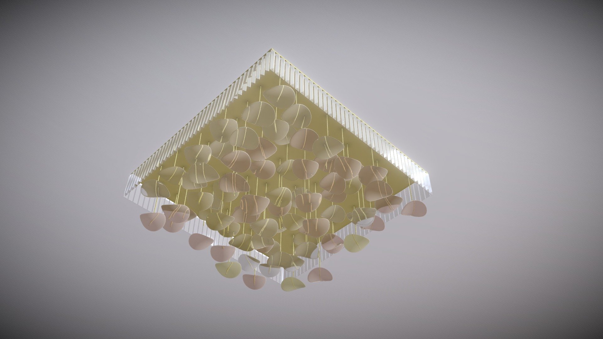 Square Lamp Crystals - 3D model by cosebellecoseraresrl [a5a4f5a ...