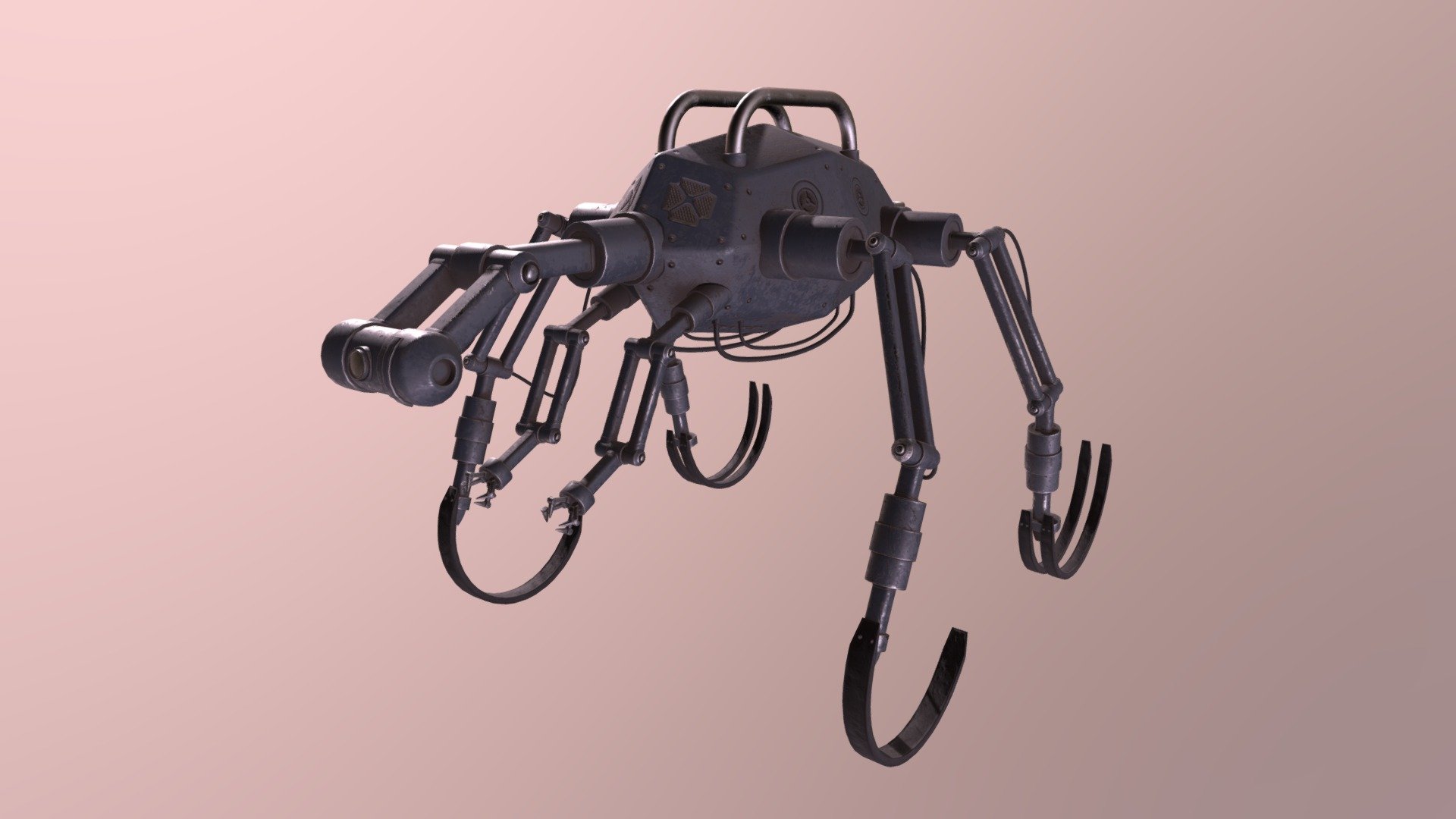 Robot Dog - 3D model by CarlCreates (@PredTeck) [a5a5bca] - Sketchfab