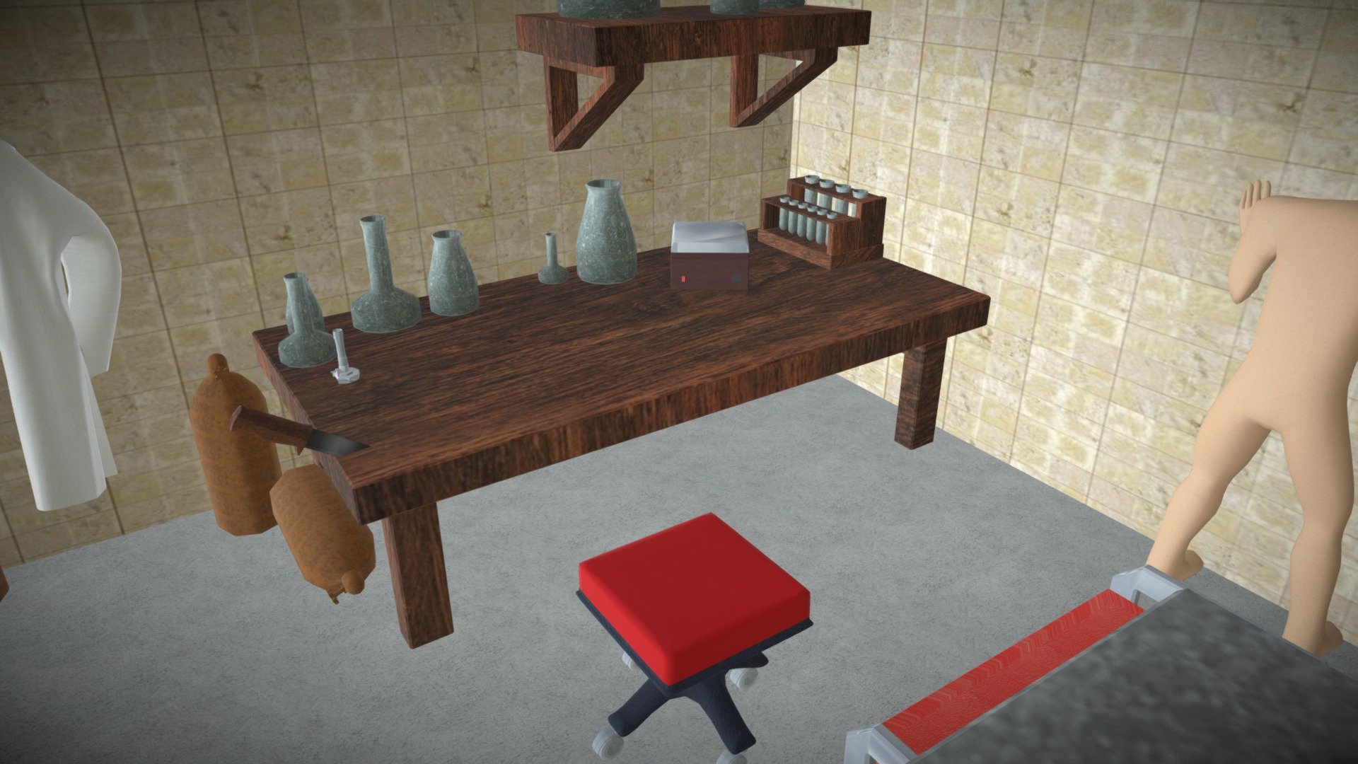Sketchy Room - 3D model by EleisonK [a5a63b5] - Sketchfab