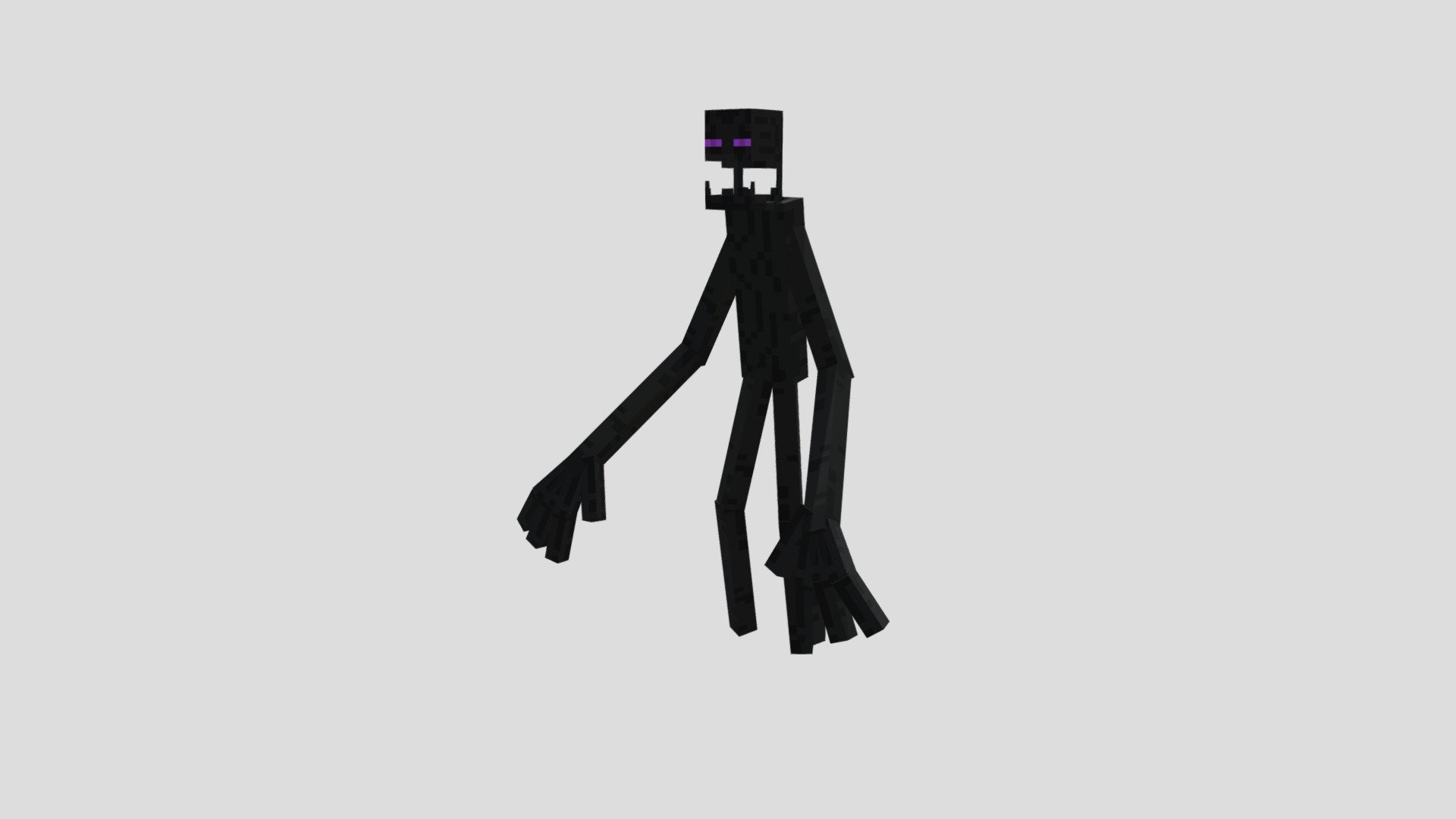 Minecraft mutant enderman - Download Free 3D model by JohnElkes ...