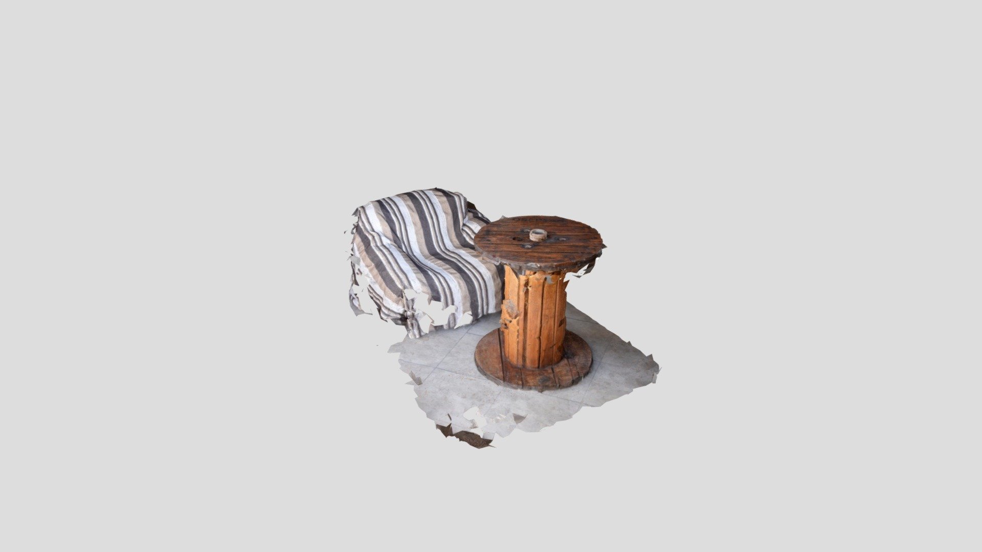 Silla y Mesita - 3D model by Juli Silva (@julietasilva) [a5a7013 ...