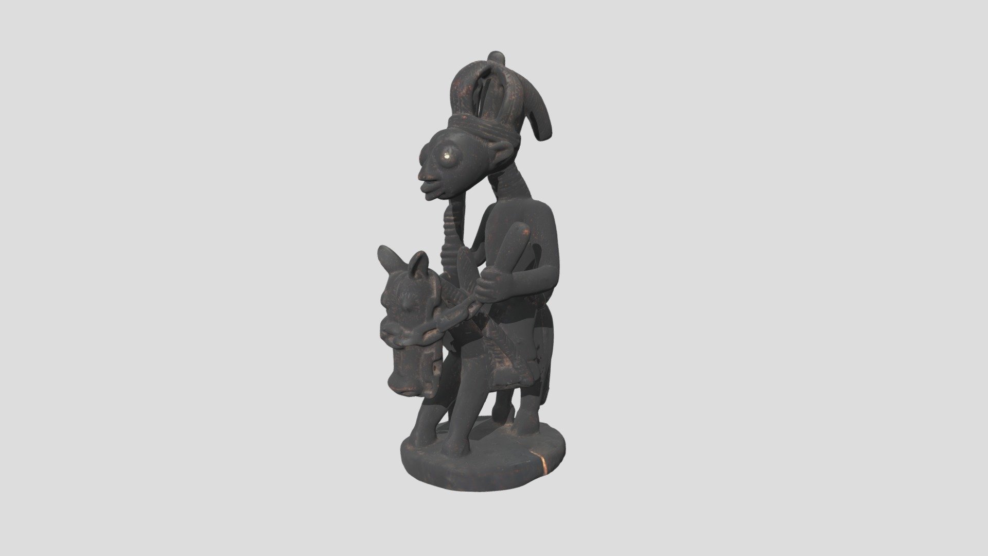 Horse Rider | Material History Lab - 3D model by Northwestern ...