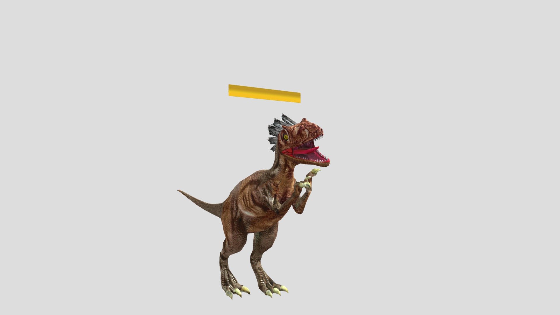 allosaurus from unity - Download Free 3D model by dead tubby's (@Dead ...