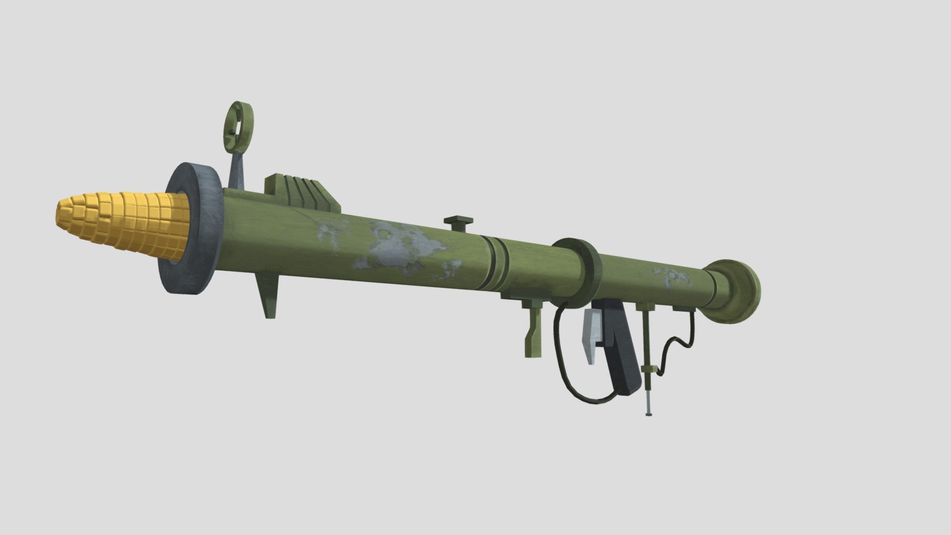 Bazooka - Download Free 3D model by jakerc10 [a5aa50a] - Sketchfab