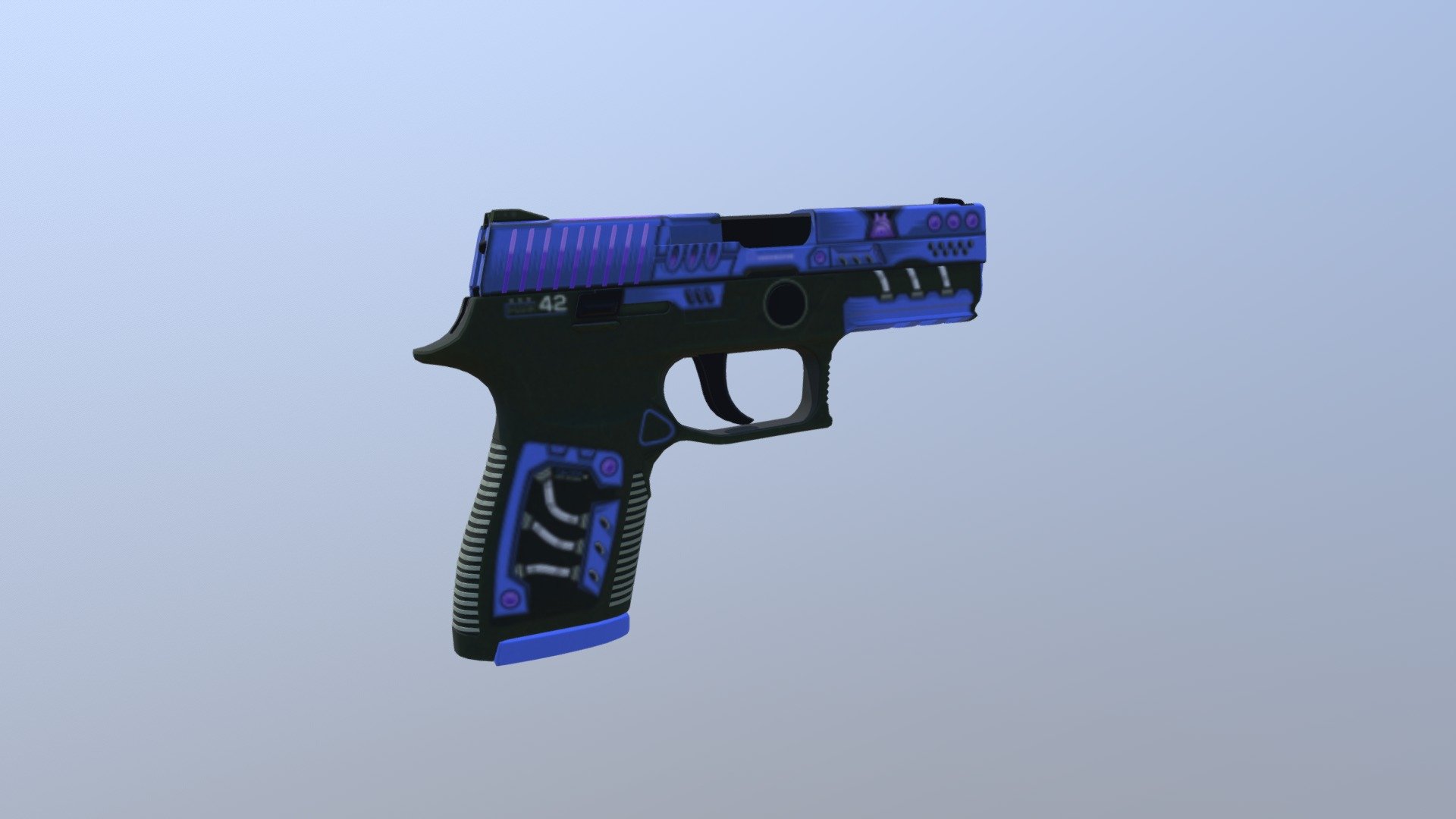 P250 | Bluemechanic - 3D model by diveplayz8 [a5ab9e7] - Sketchfab