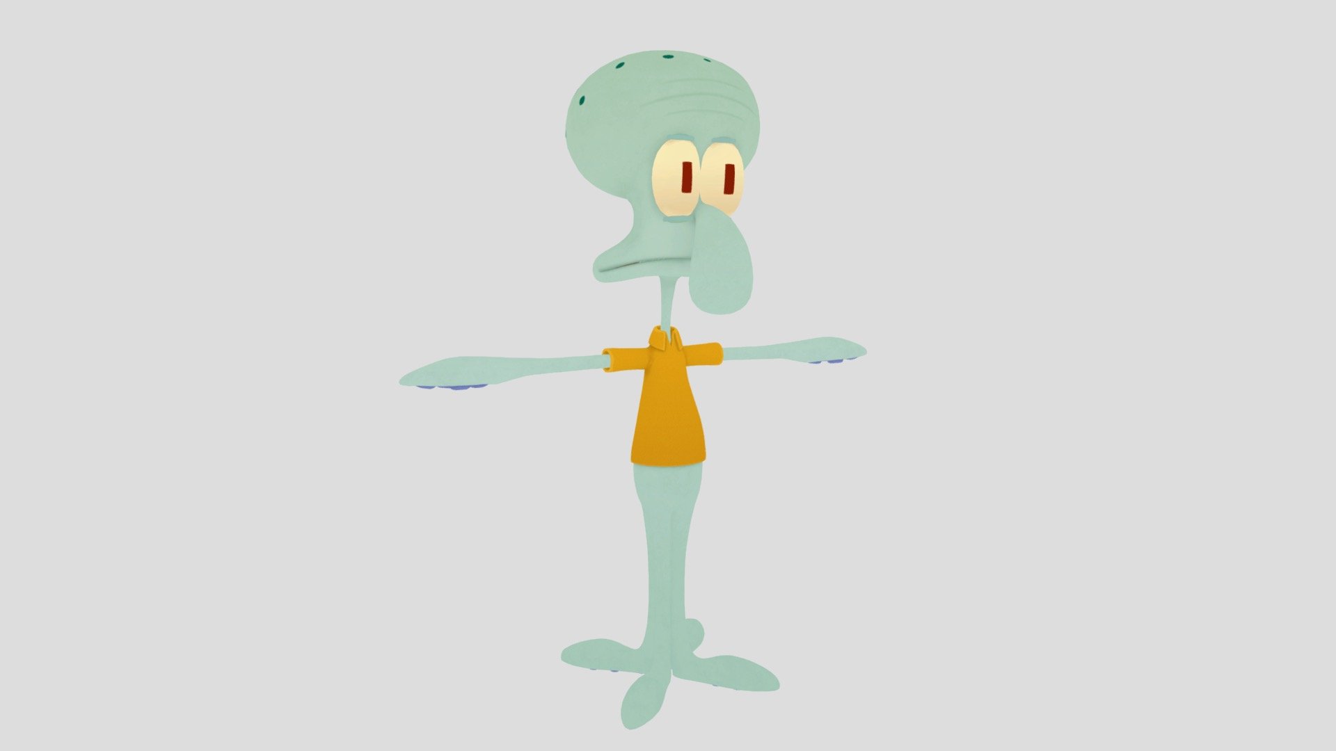 Bfbbr-Squidward - 3D model by Sajin Mickey Firey fan 1342 from Cheryl ...